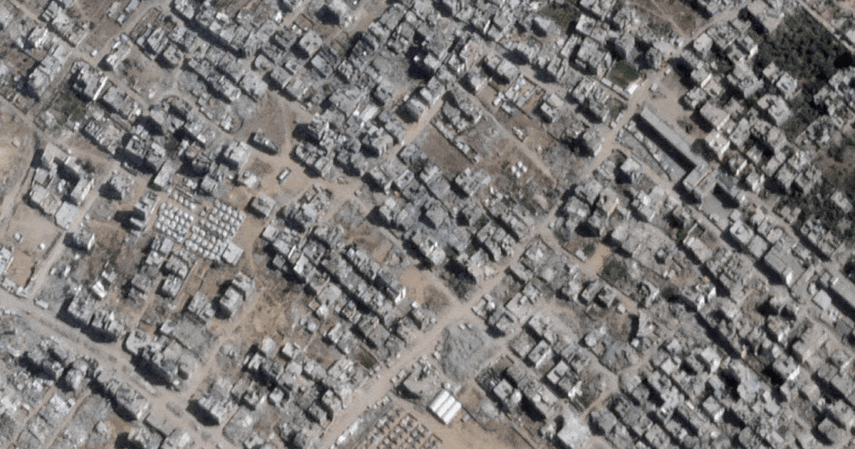 New Satellite Images Show: Gaza City Neighborhoods Have Already Been ...