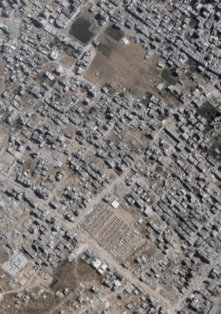 New Satellite Images Show: Gaza City Neighborhoods Have Already Been ...